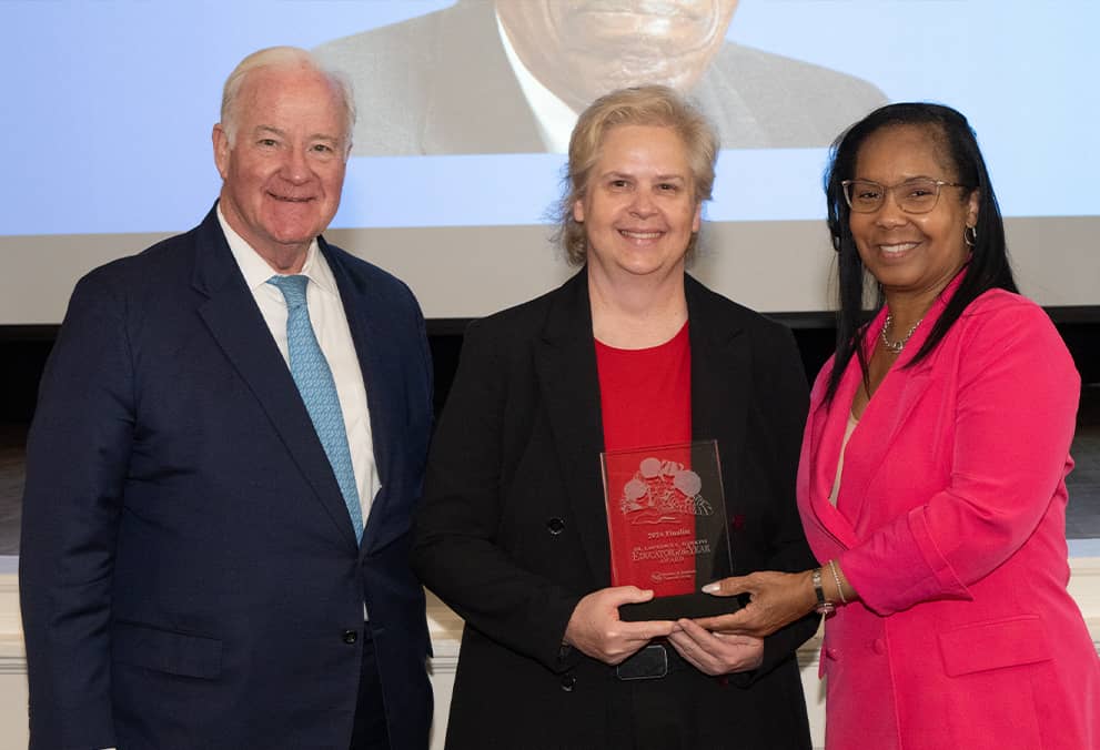 Dr. Lawrence C. Hawkins Educator of the Year Award